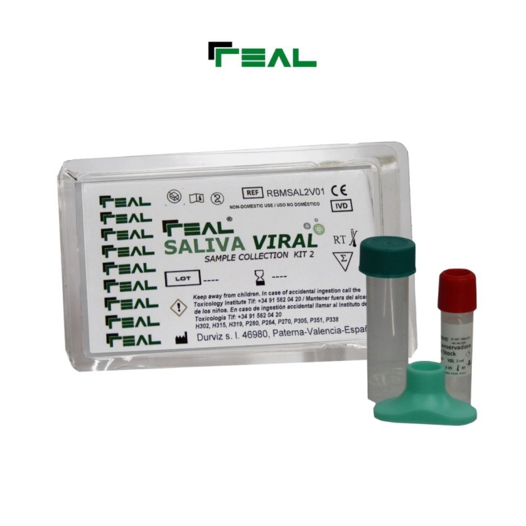 REAL Saliva Viral Sample Collection Kit - Real Laboratory
